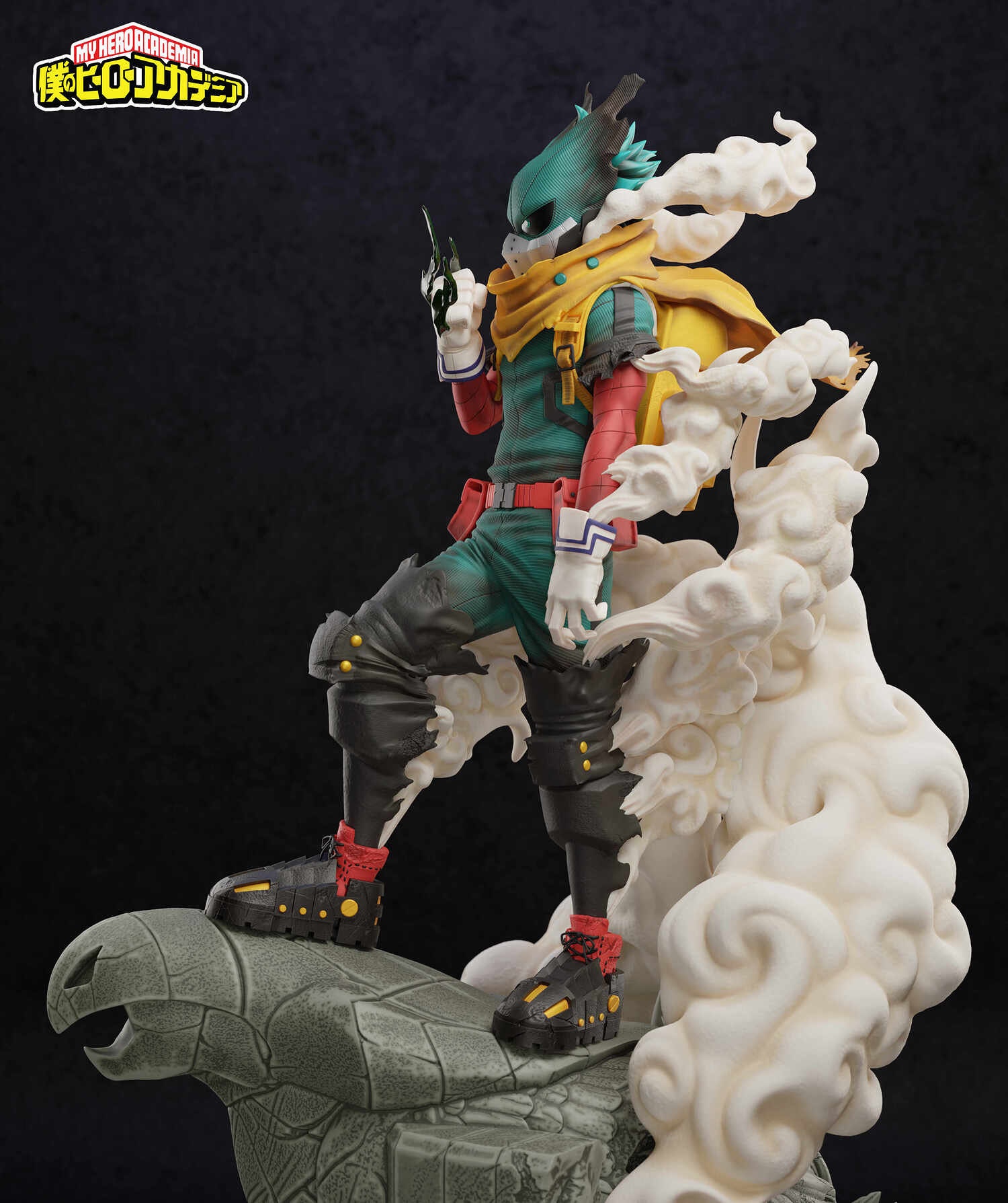 Deku Izuku Midoriya My Hero Academia Boku No Hero Academia STL Model ...