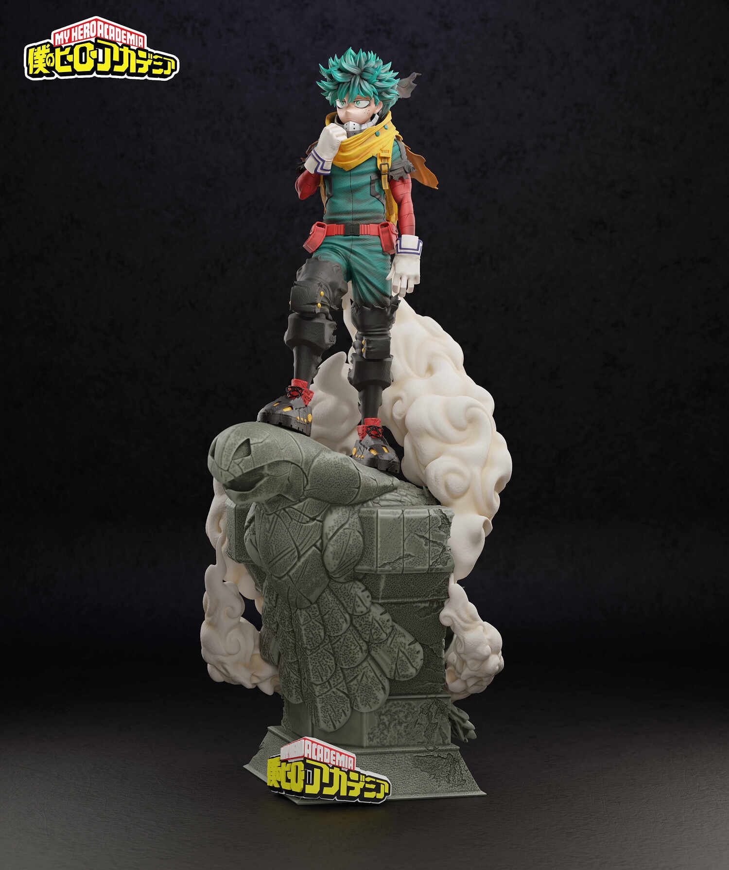 Deku Izuku Midoriya My Hero Academia Boku No Hero Academia STL Model ...