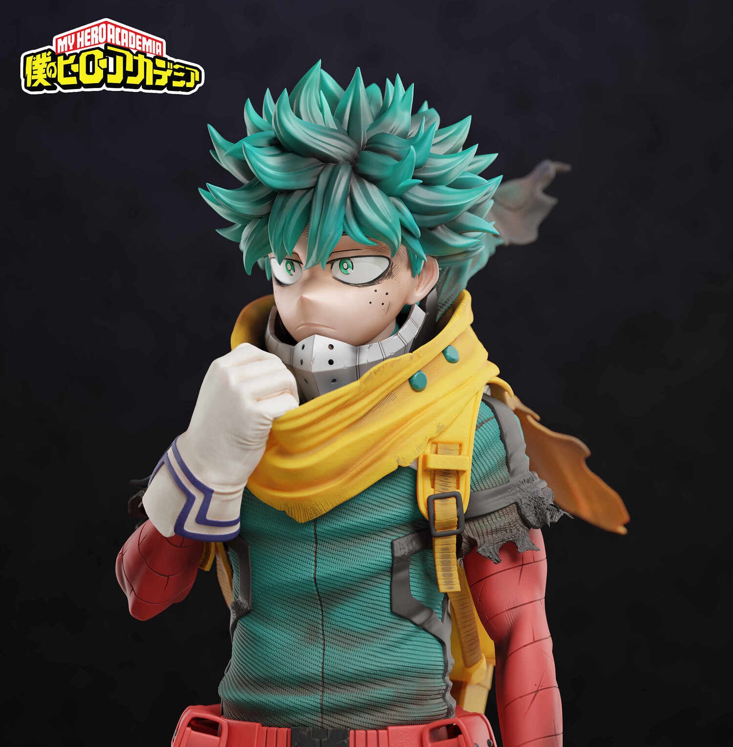 Deku Izuku Midoriya My Hero Academia Boku No Hero Academia STL Model ...