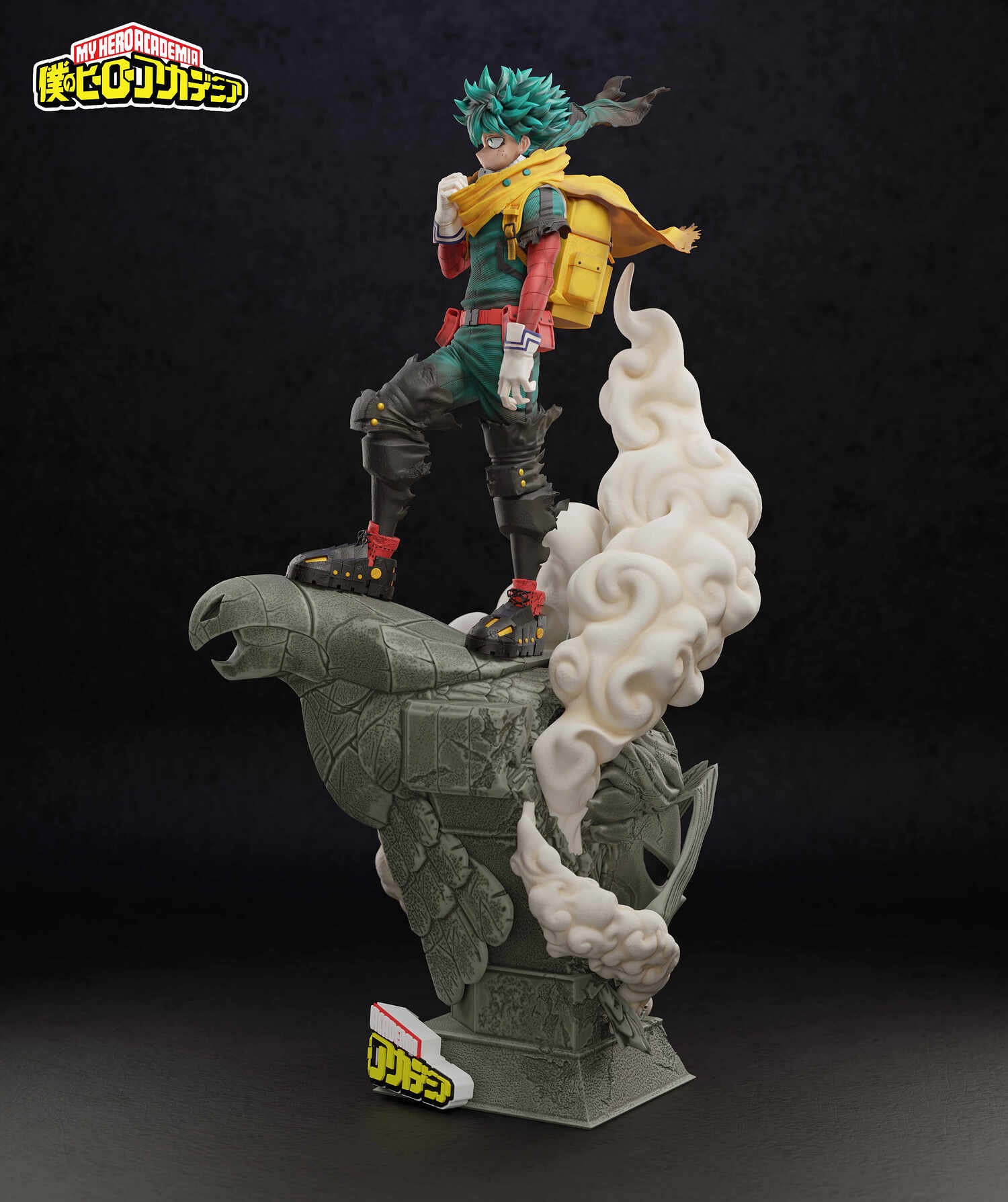 Deku Izuku Midoriya My Hero Academia Boku No Hero Academia STL Model ...