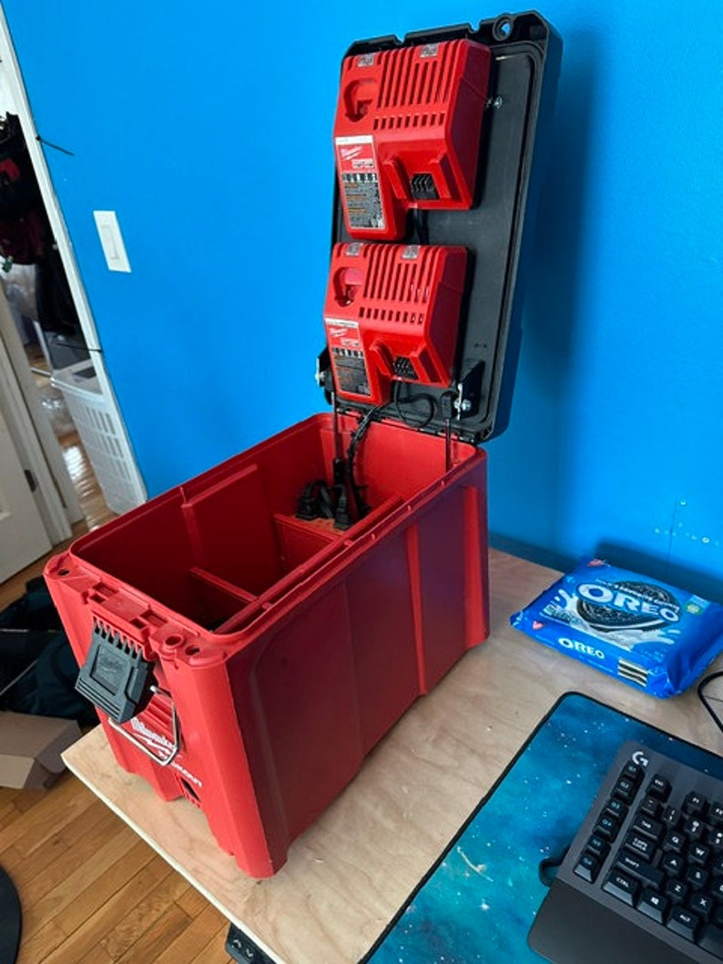 Packout Charging Station (x2 M12/M18 Charger) - Etsy
