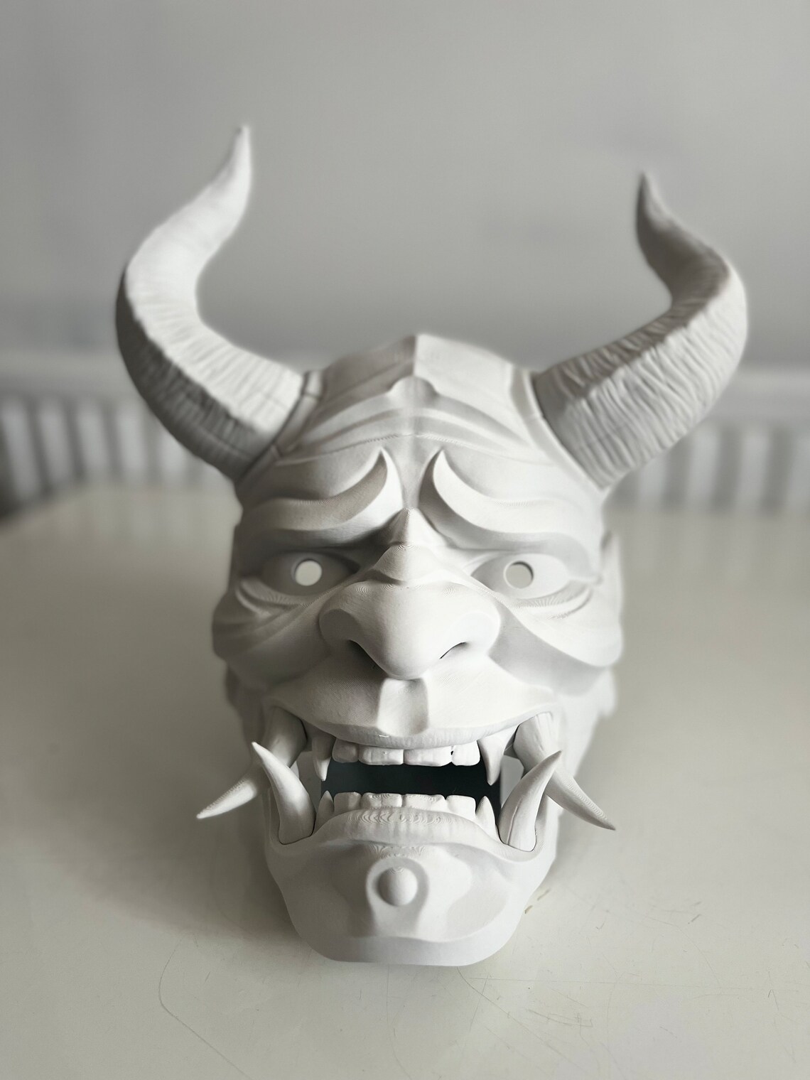 ONI | Hannya Mask | Wearable/display Piece | 3d Printed - Etsy UK