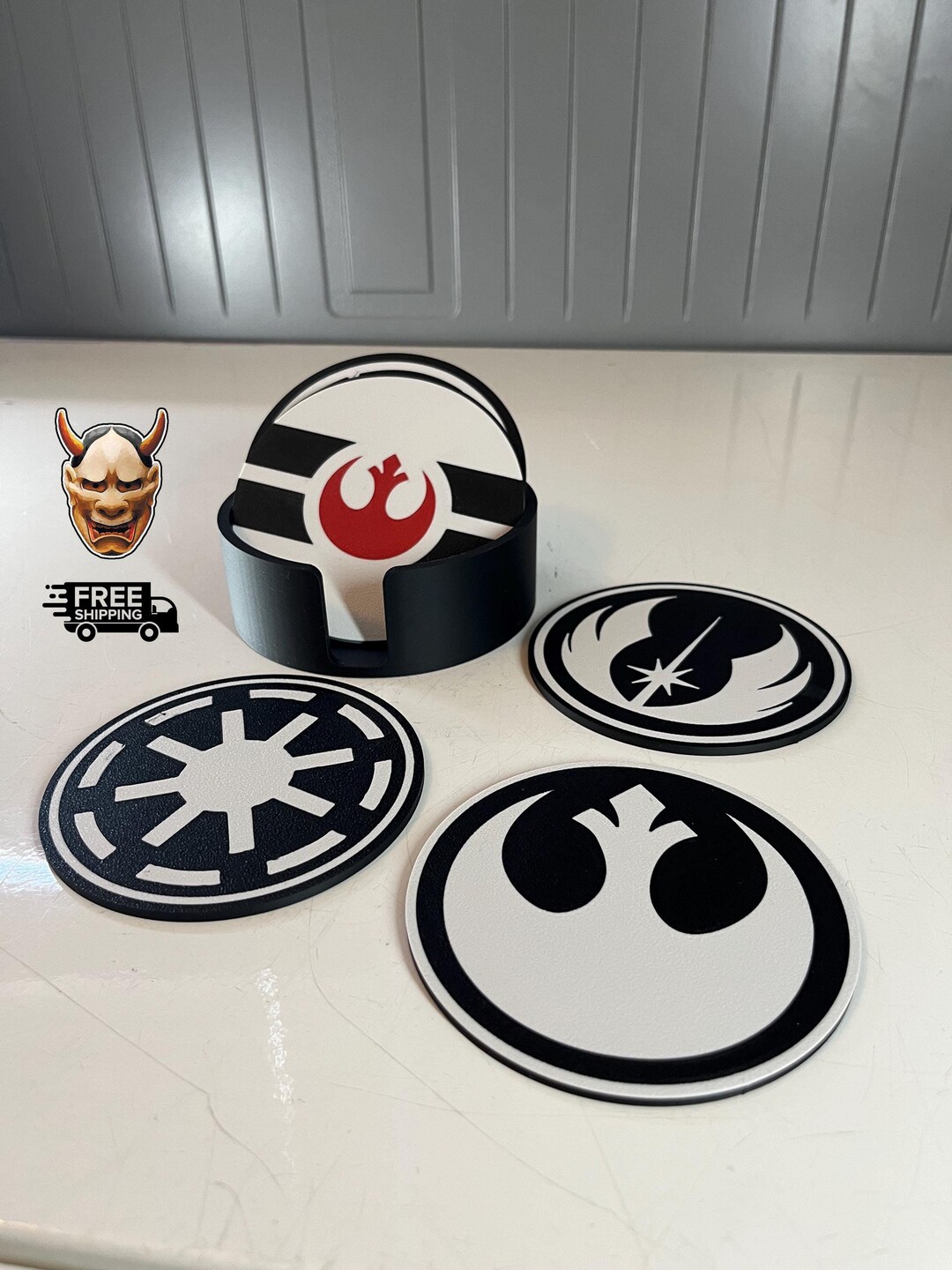 Star Wars Coaster Set | 3d Printed - Etsy
