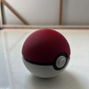Pokeball Prop | 3D Printed PLA | Multiple Sizes - Etsy