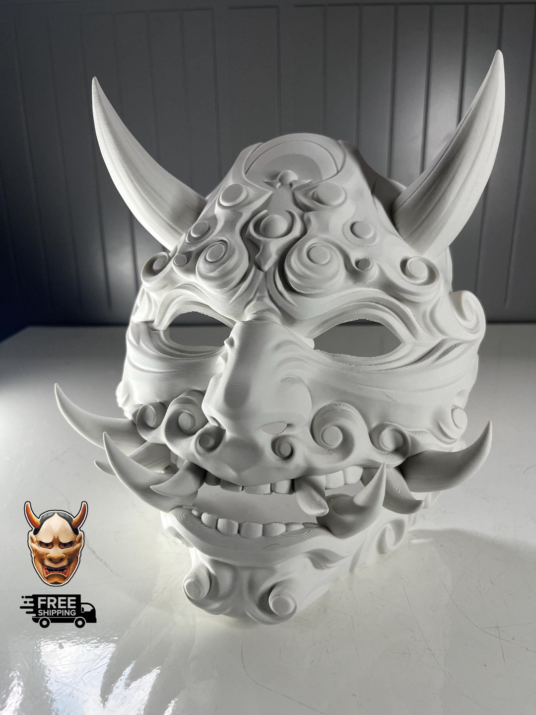 Honnari Mask | Wearable/display Piece | 3d Printed - Etsy