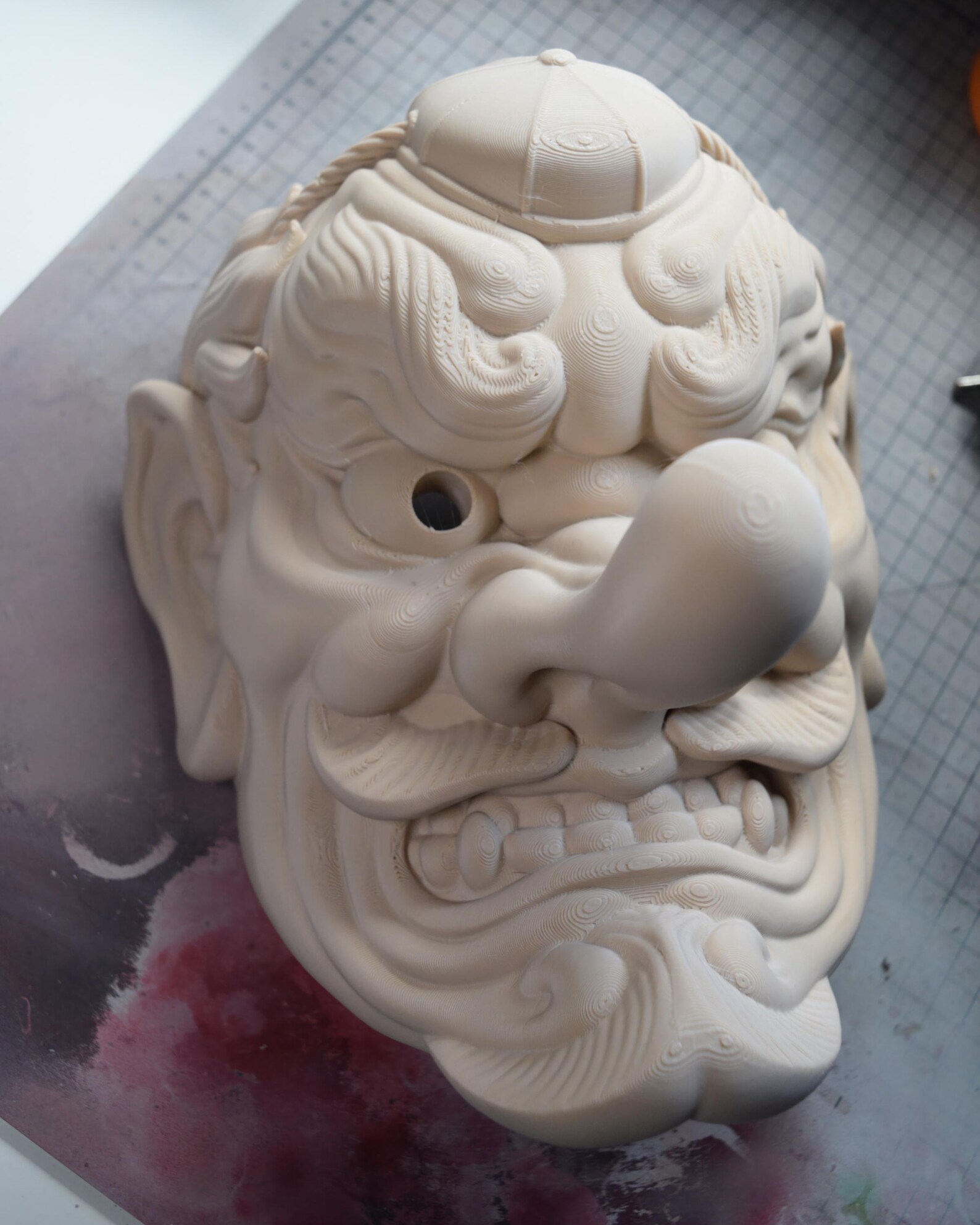 Tengu | Decorative Japanese Mask | 3d Printed - Etsy