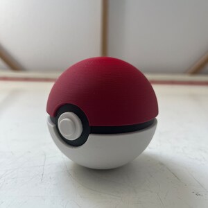 Pokeball Prop | 3D Printed PLA | Multiple Sizes - Etsy UK
