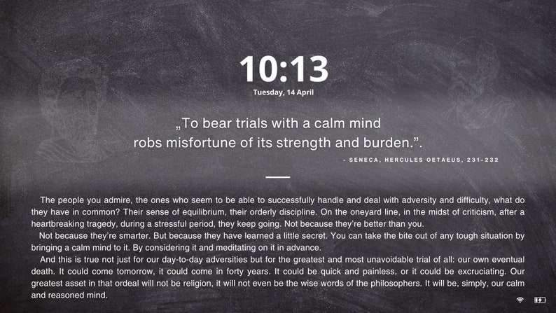 Stoicism Wallpaper Set, Stoic Philosophers, Stoic Quotes, Desktop ...