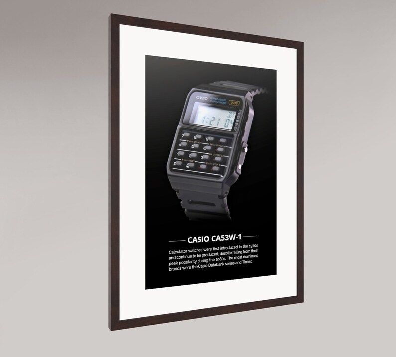 Watch Photography Art - Casio CA53W-1 - Etsy