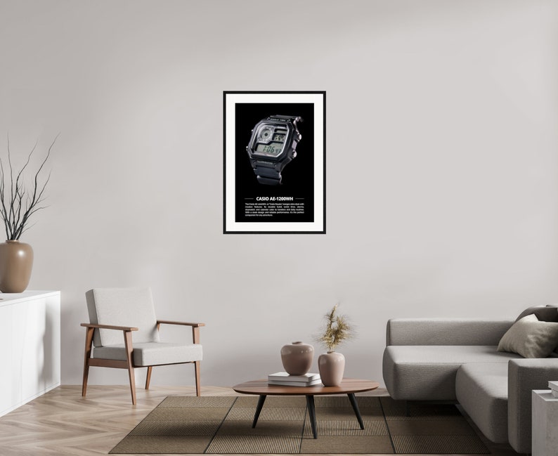 Watch Photography Art - Casio AE-1200WH - Etsy