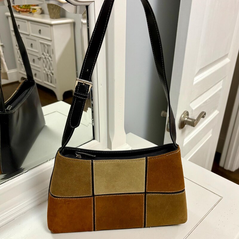 Block Suede Handbags - Etsy