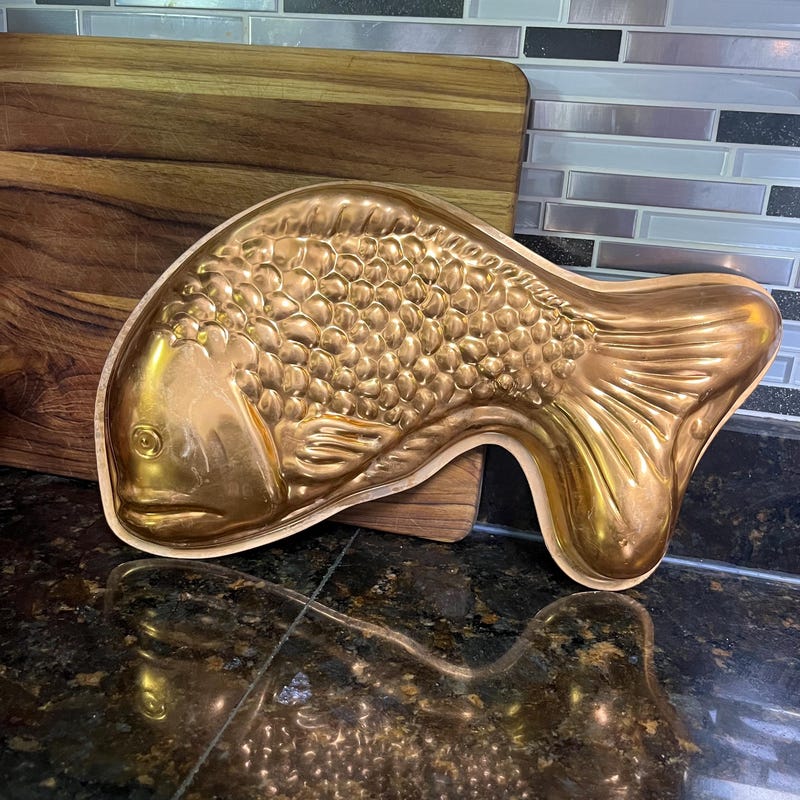 Copper Fish Mold - Etsy
