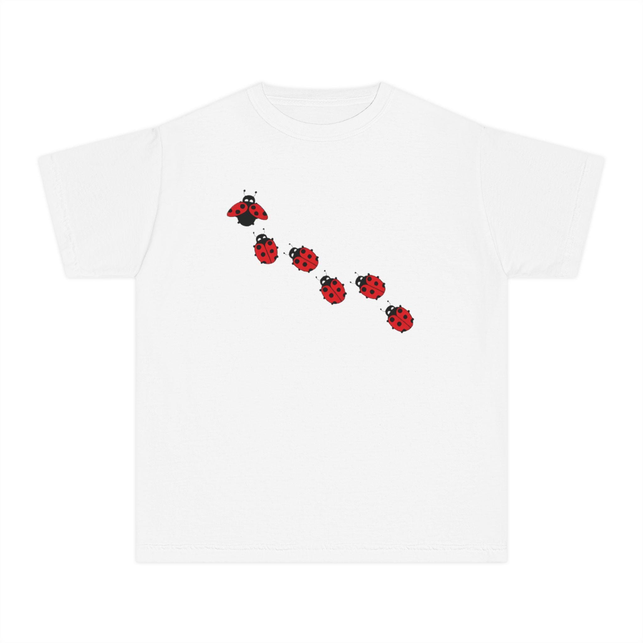 Lady Bug Baby Tee, Cute Lady Bug Tee Shirt, Insect Cottagecore Top ...