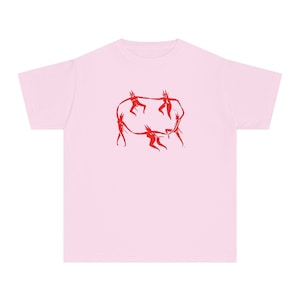 Matisse Dancing Devils Baby Tee, Vintage Demon Top, Coquette Baby Tee ...