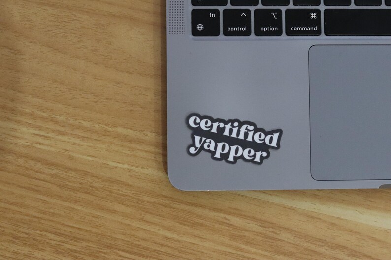 Certified Yapper ADHD Sticker Neurodivergent Vinyl Waterproof Sticker ...