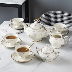 Tea Cup Set - Etsy