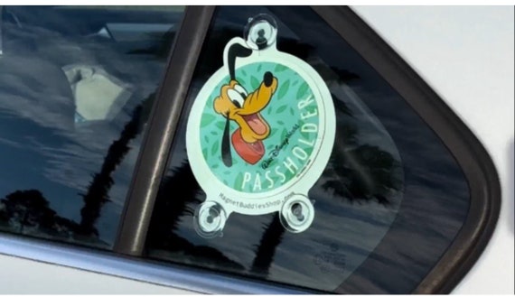 40 off Car Decoration magnet decal Holder Display Disney Universal Magnets Annual Pass Holder Family Fun Magnet Travel Decal Holder USA Etsy