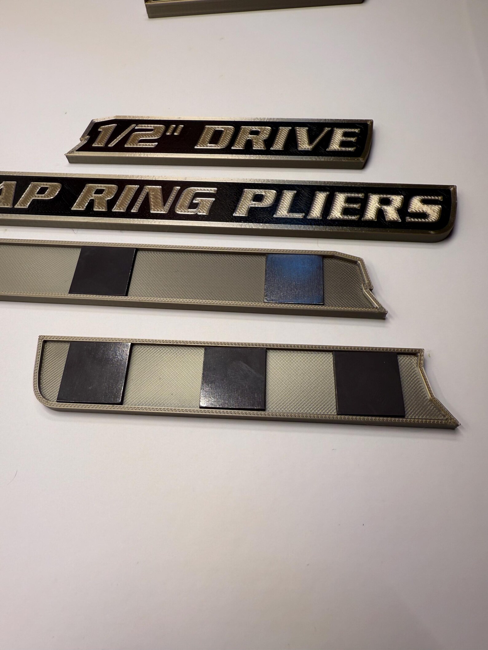 Toolbox Label Magnets – 6-pack Custom Tool Organization Magnets ...