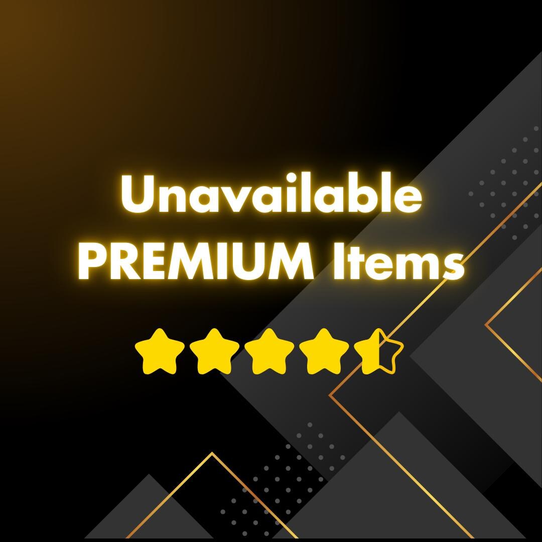 Unavailable Premium Items Etsy
