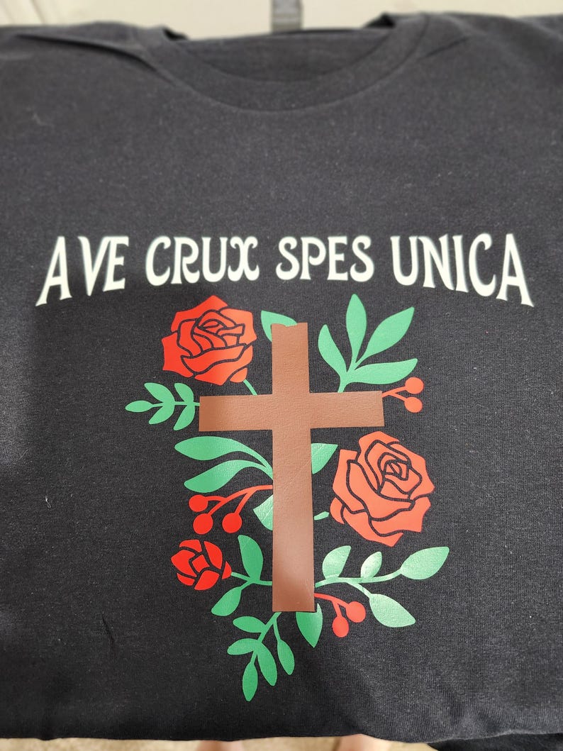 Ave Crux Spes Unica /hail to the Cross Our Only Hope - Etsy