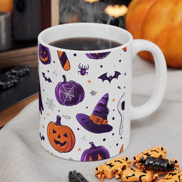 Halloween Coffee Mug - Etsy