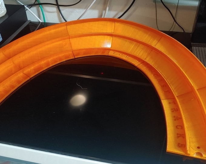Custom 2 Lane U Curved Track for Die Cast Cars Racing - Download ...