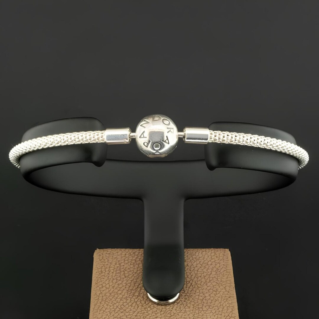 Gift Box Set Pandora Moments Mesh Bracelet/charm Bracelet/couple ...