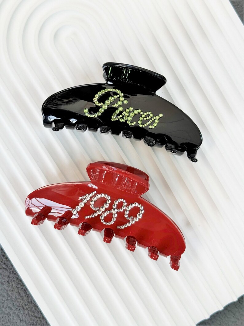 Custom Name Hair Claw Clip,unique Personalized Hair Accessory,custom ...