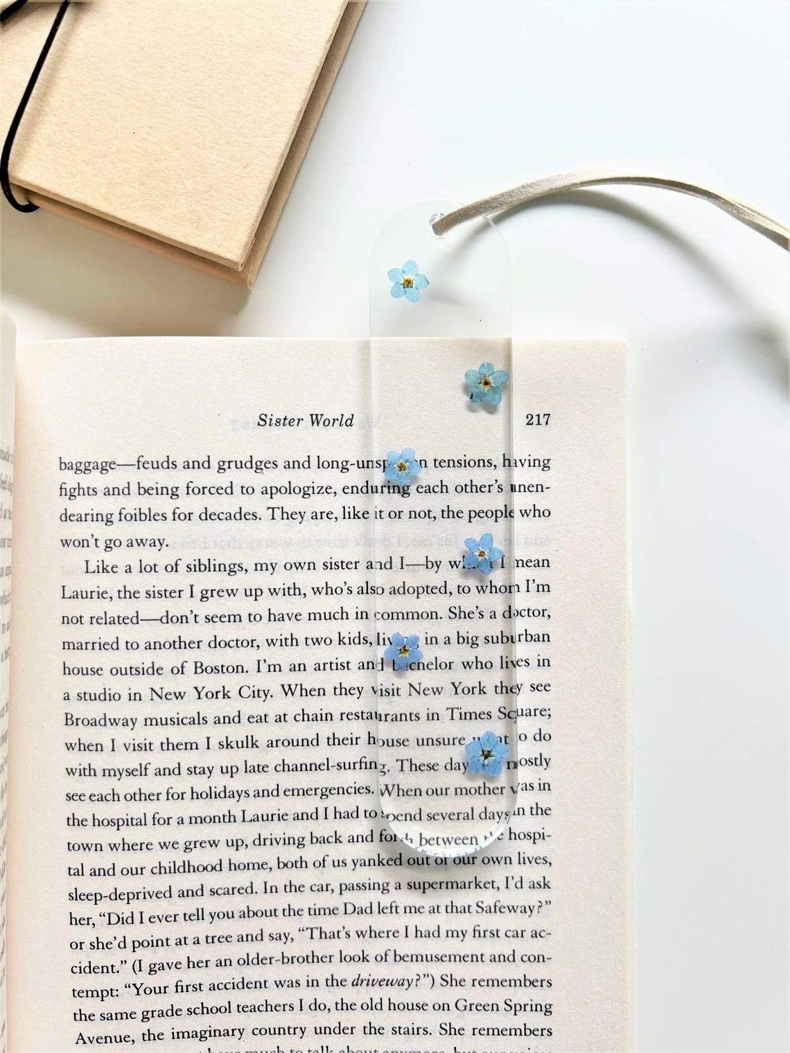Set of 3,nature Botanical Bookmarks,wildflower Bookmark,real Dried ...