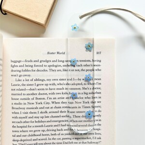 Set of 3,nature Botanical Bookmarks,wildflower Bookmark,real Dried ...