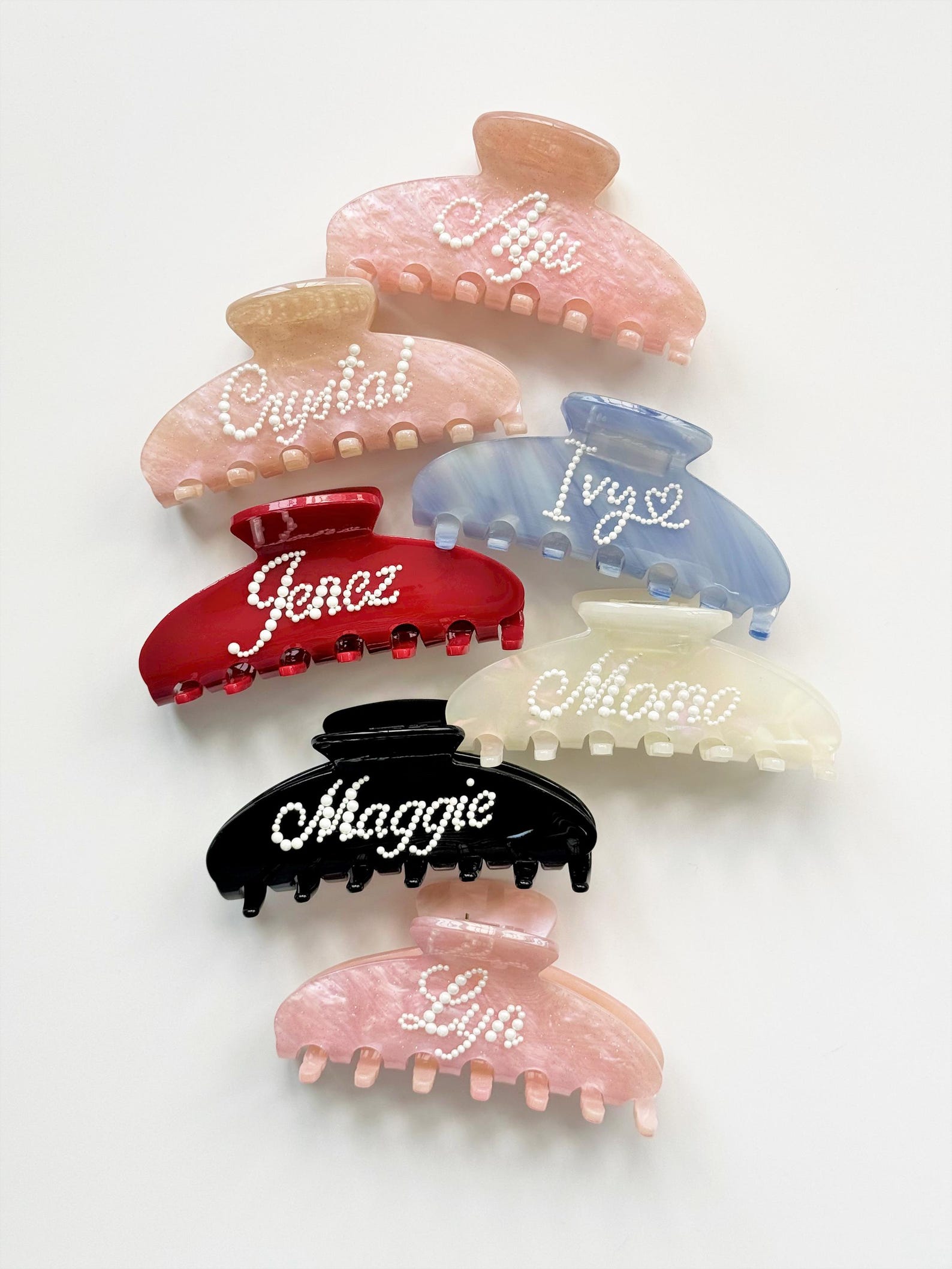 Custom Name Hair Claw Clip,unique Personalized Hair Accessory,custom ...