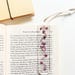 Set of 3,nature Botanical Bookmarks,wildflower Bookmark,real Dried ...