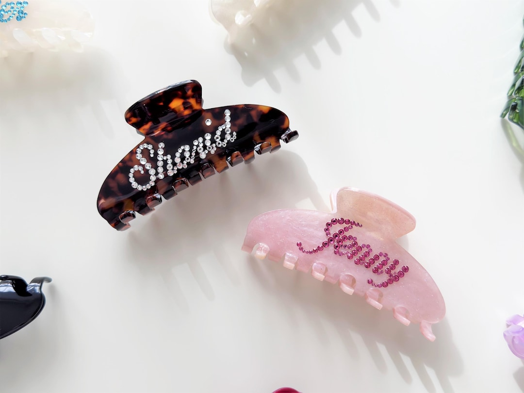 Custom Name Hair Claw Clip,personalized Hair Accessories,hair Jewelry ...