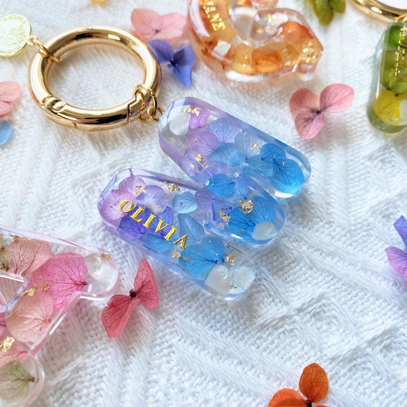 Resin Keychain - Etsy