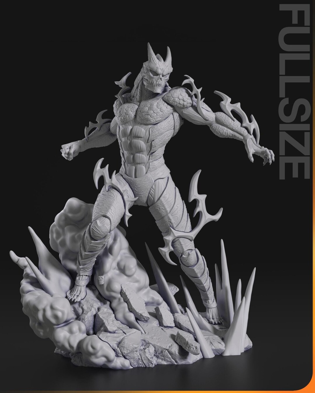 Kaiju No. 8 3D STL Model High-detail Monster Digital File for Printing ...