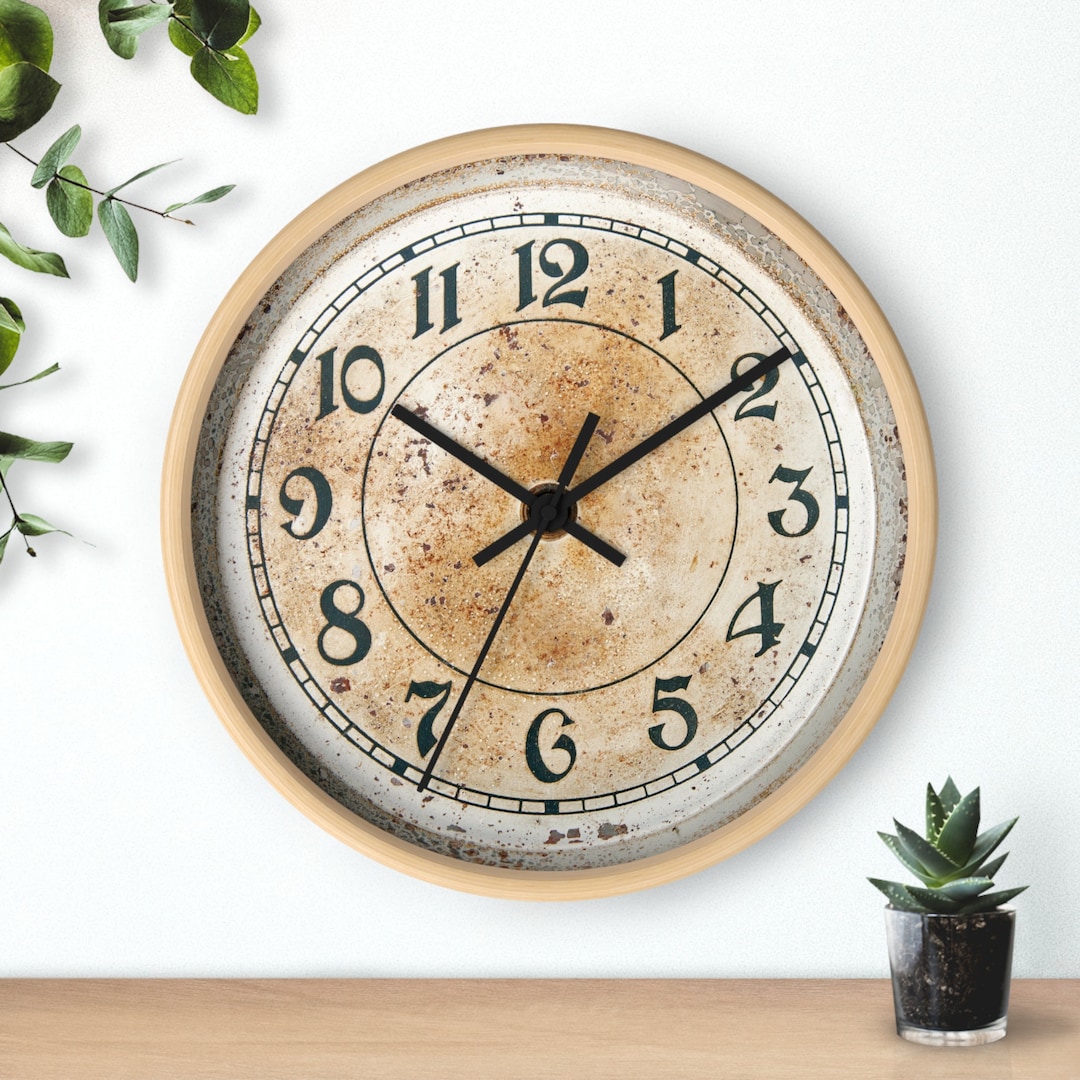 Old Fashioned Wall Clock - Etsy