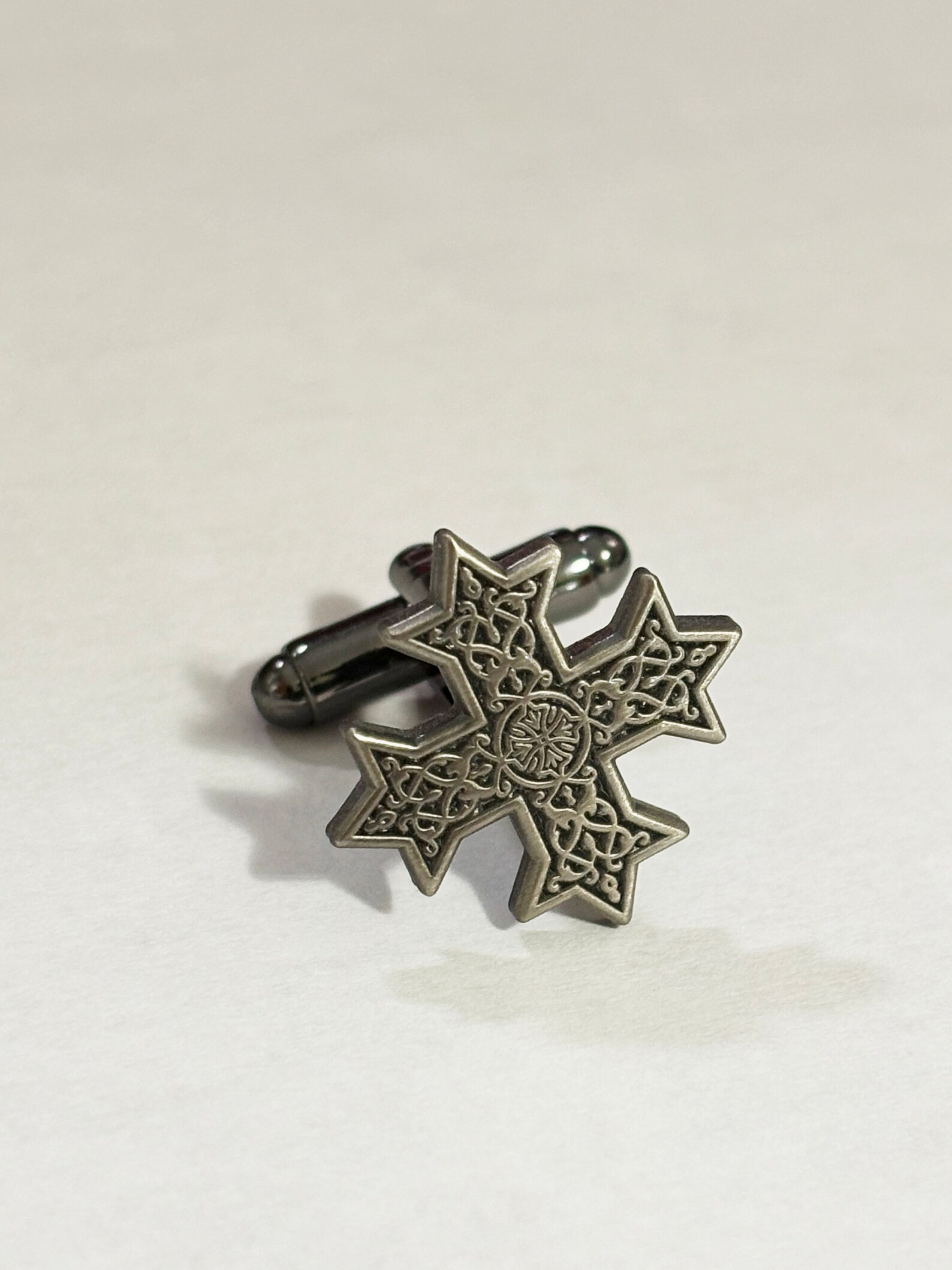 Coptic Orthodox Cross Lapel Pin and Cuff Links Set Jewelry - Etsy
