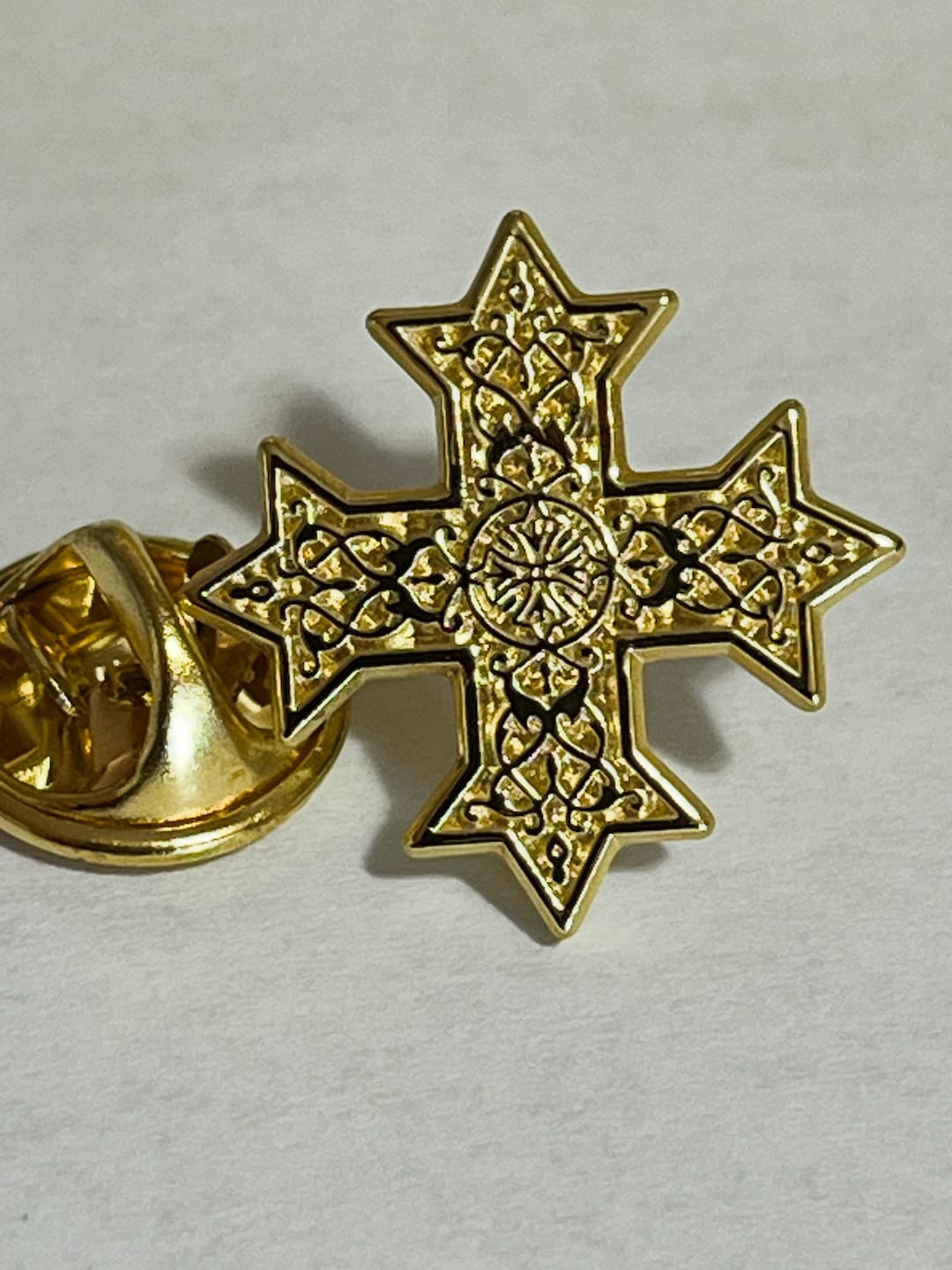 Coptic Orthodox Cross Lapel Pin Jewelry - Etsy