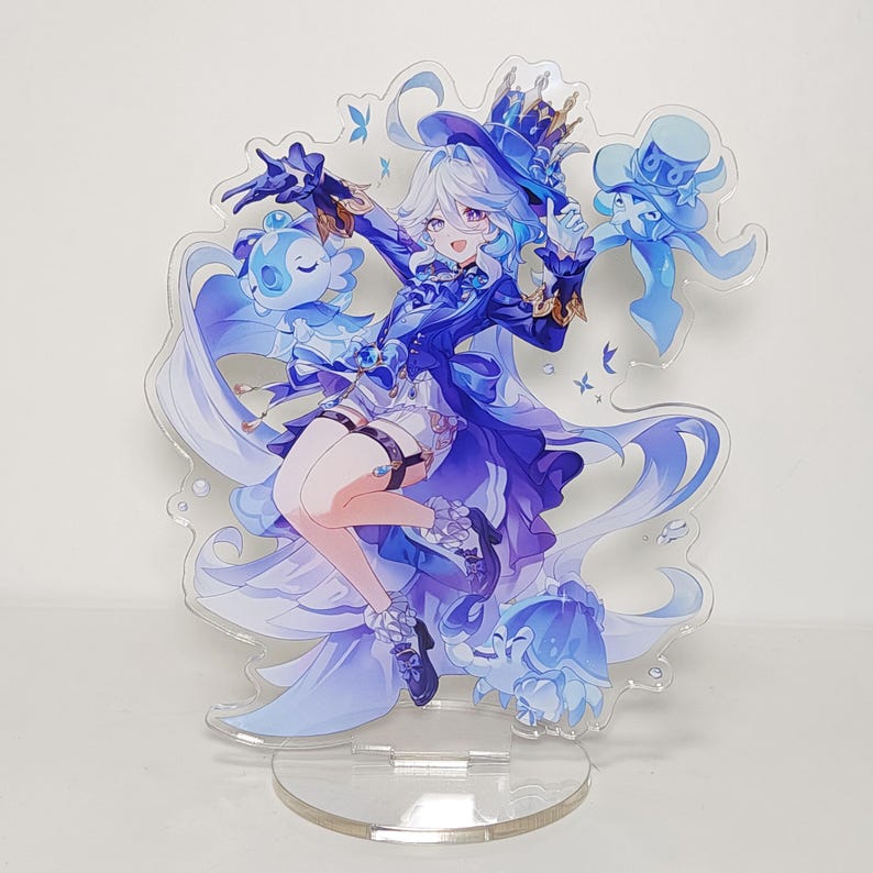 Genshin Impact Furina Furina De Fontaine Acrylic Standee Figure ...