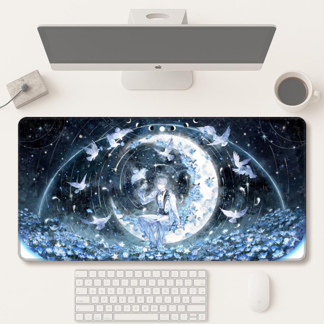 Love and Deepspace Xavier Large Gaming Mouse Pad , Anime Desk Mat ...