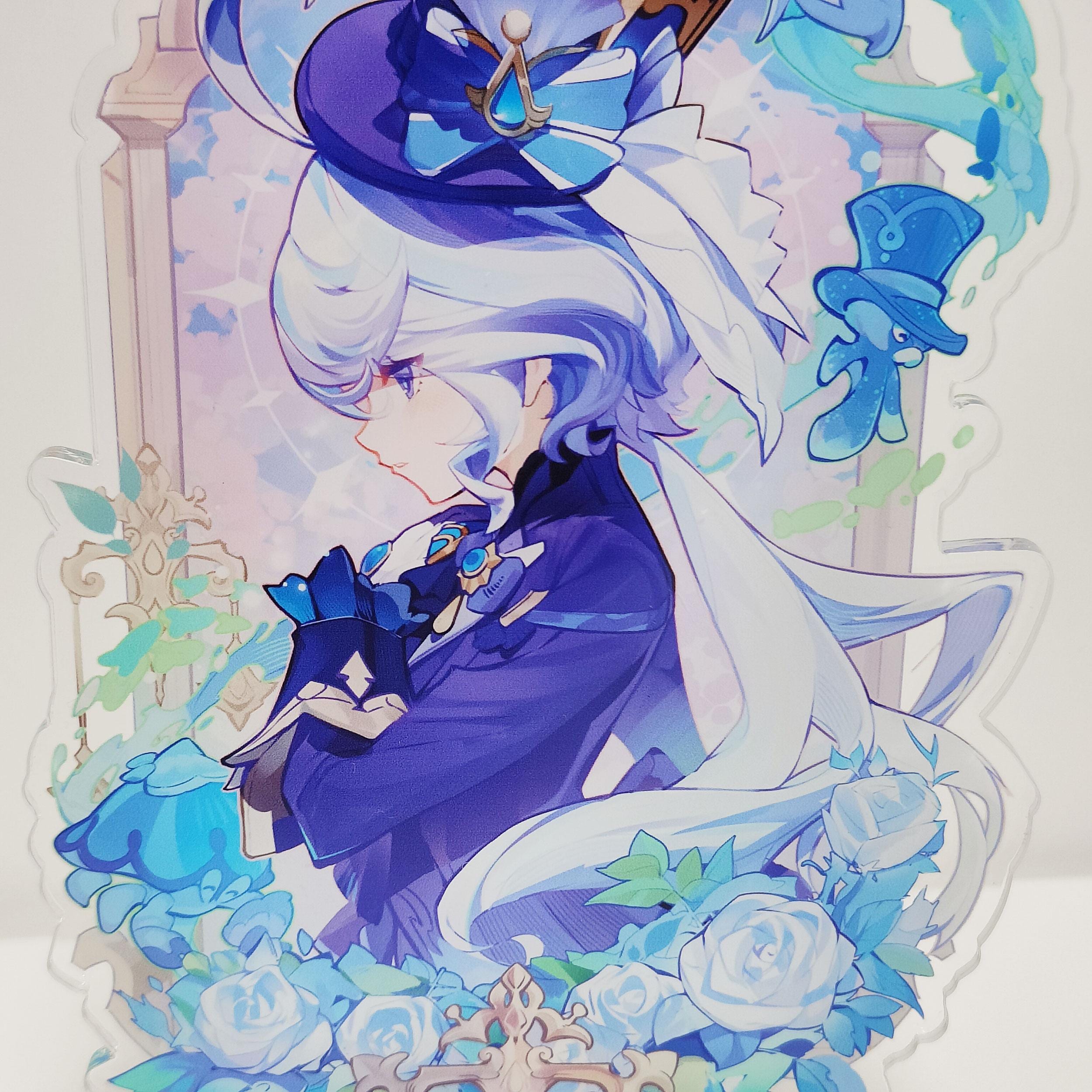 Genshin Impact Furina Acrylic Standee Figure Collectible Desk Decor ...