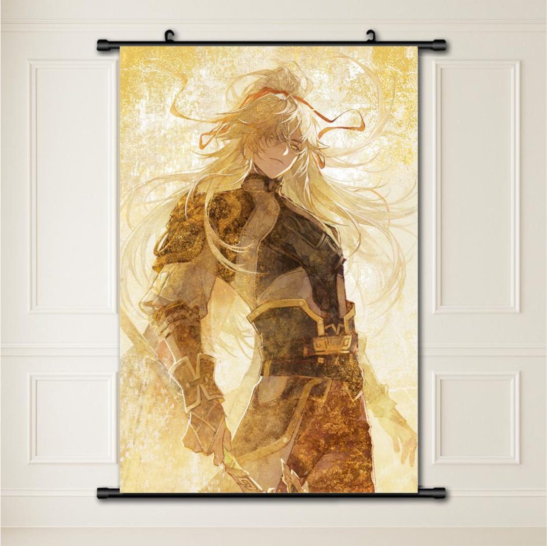 Honkai: Star Rail Jing Yuan Anime Wall Scroll Painting Poster Art ...