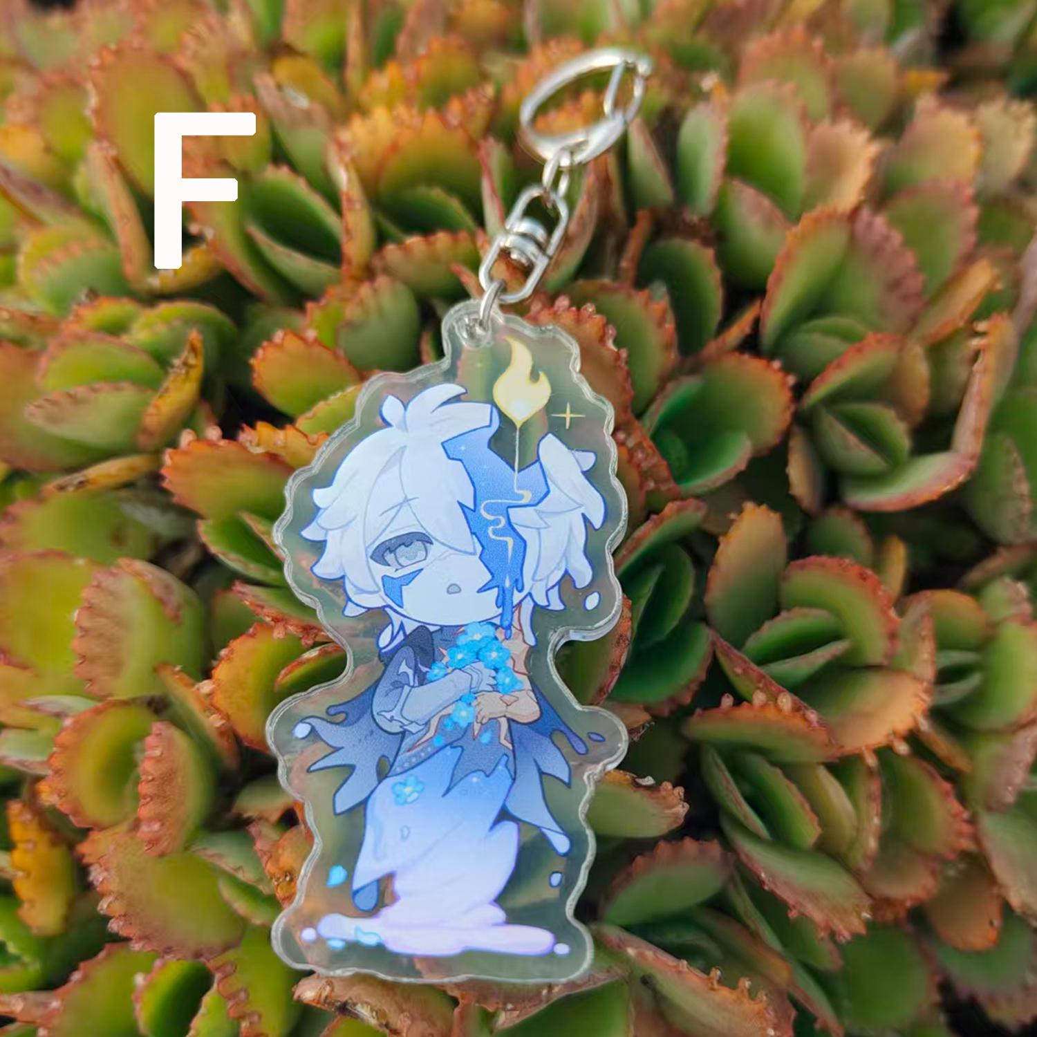 Honkai Star Rail Phainon Mydei Acrylic Keychain Inspired Charm for Bags ...