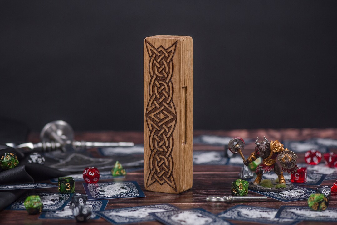 Dice Box Dungeon Dragons/hero Dnd Box Dice Vault/tabletop Game Storage ...