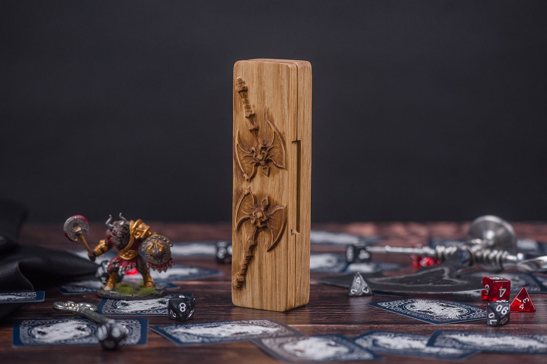 Dice Box Dungeon Dragons/hero Dnd Box Dice Vault/tabletop Game Storage ...