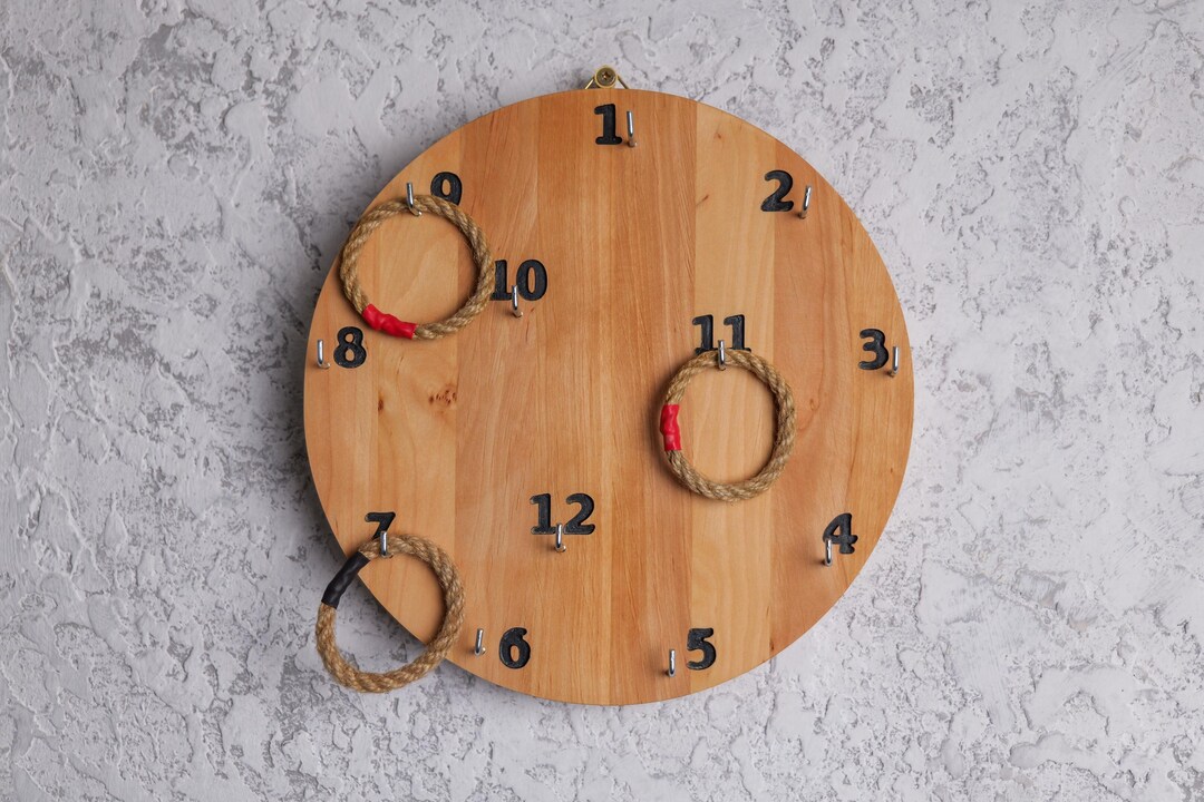 Wooden Wall Art Game. Hook and Ring Games. Wall Decor Party Rooms ...
