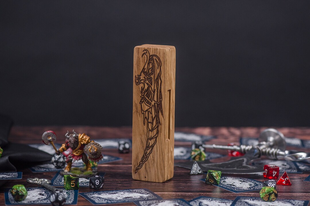 Dice Box Dungeon Dragons/hero Dnd Box Dice Vault/tabletop Game Storage ...