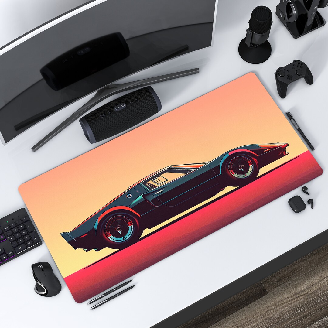 Sports Car Desk Mat, Gaming Mouse Pad, Large Mousepad, Vehicles Desk ...