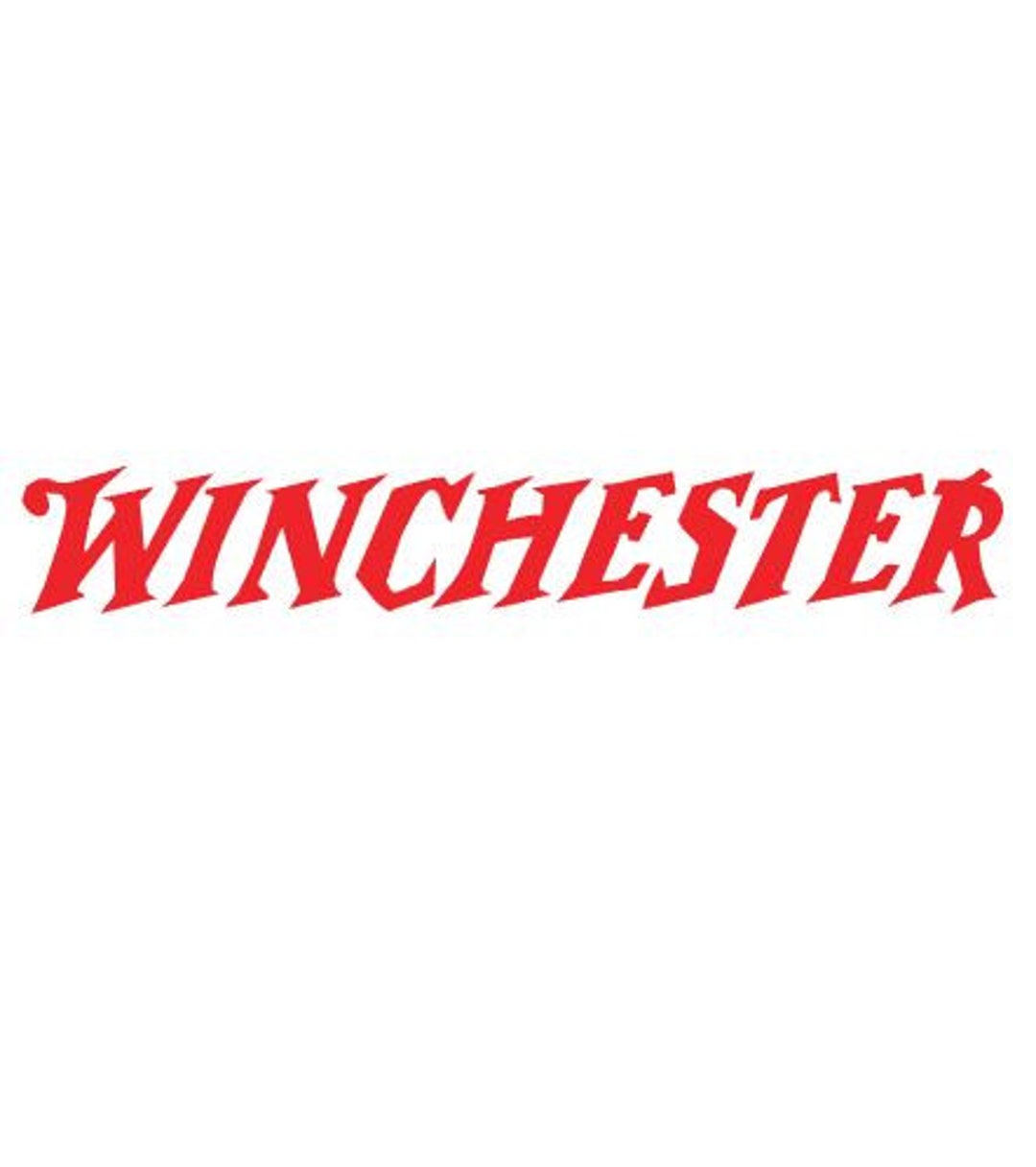 Winchester Sticker / Gun Safe Decal / Window Decal / Toolbox Sticker ...