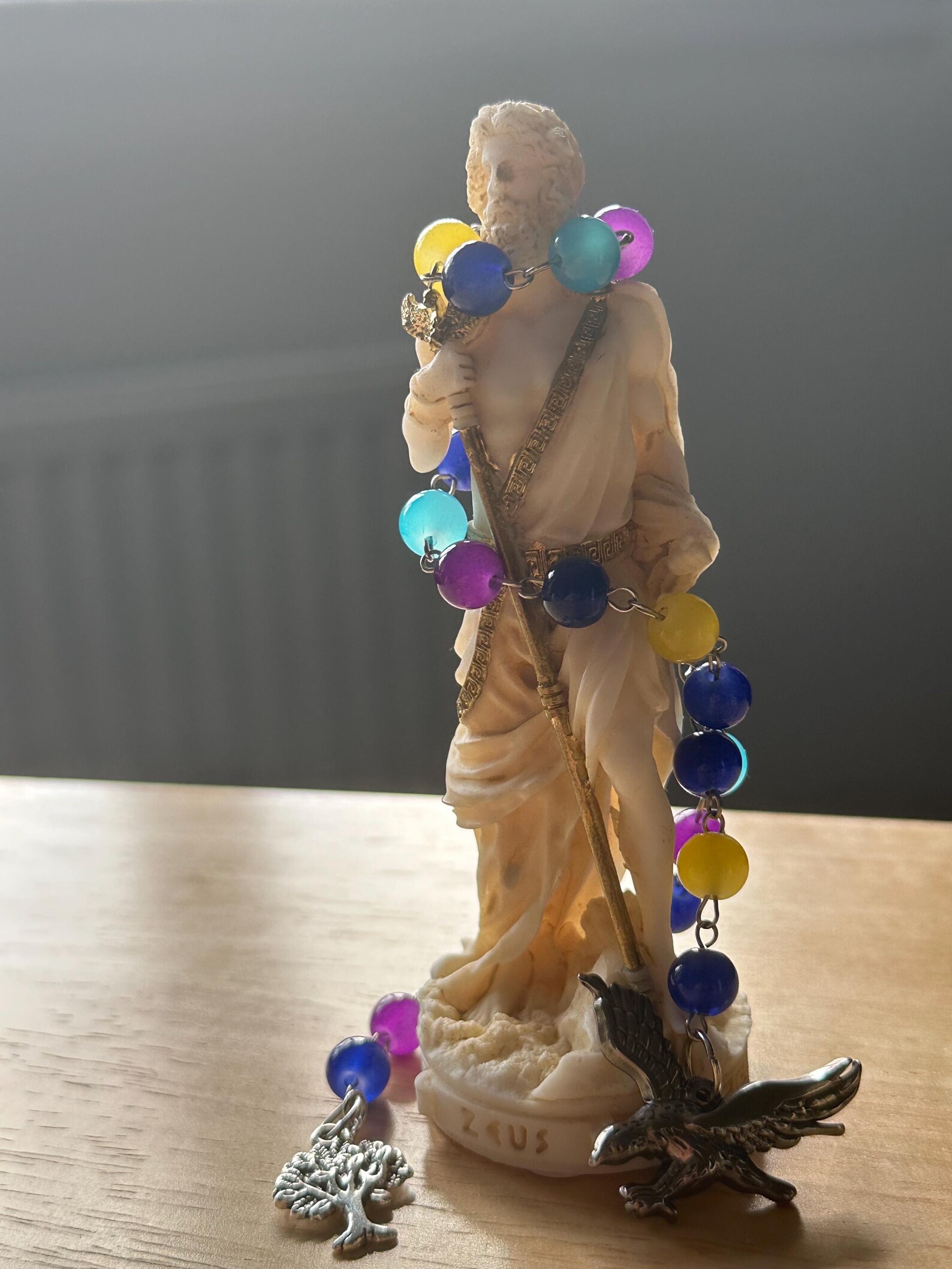 Zeus Prayer Beads - Greek God - Etsy